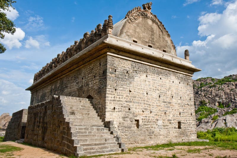 Gingee Fort Ruins stock image. Image of rock, aged, broken - 11061983