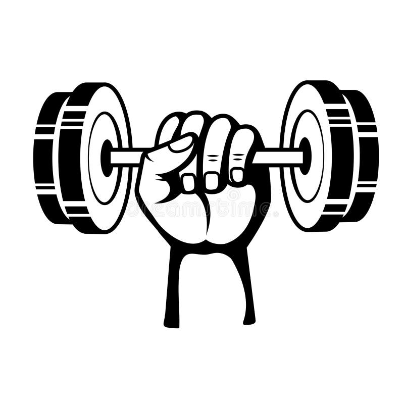 Gym emblem strong stock vector. Illustration of fitness - 316687609