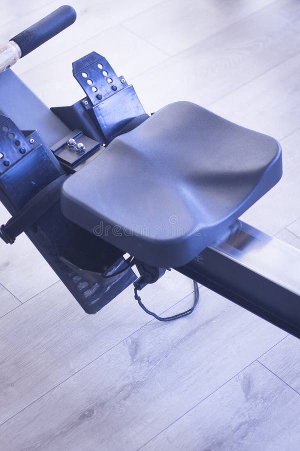 Gym Exercise Rowing Machine Stock Photo - Image of workout, rower: 78634240