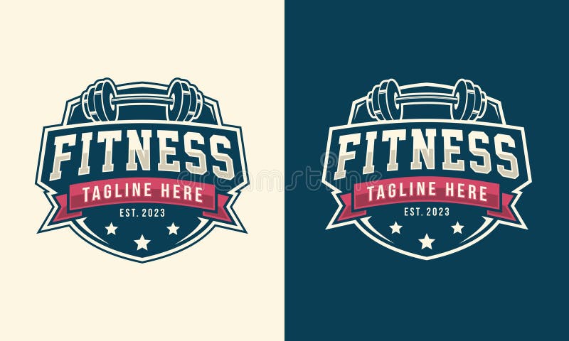 Monochrome Gym Labels Stock Illustrations – 53 Monochrome Gym Labels ...