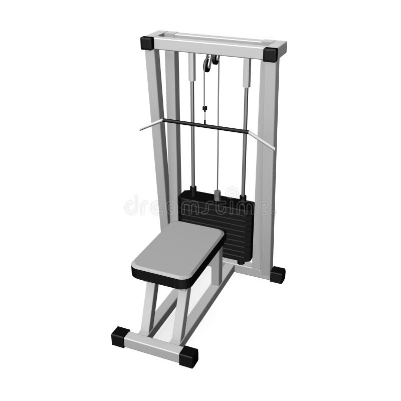 The gym machine stock illustration. Illustration of sports - 3629911