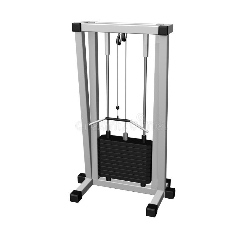 Gym machine stock illustration. Illustration of machine - 11670154