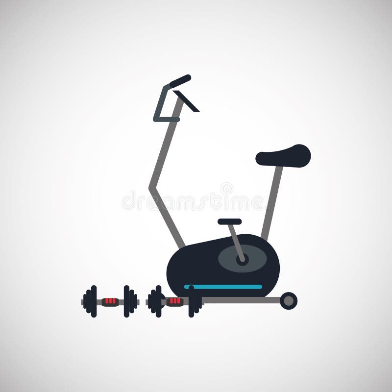 Gym Machine Design , Vector Illustration Stock Vector - Illustration of ...