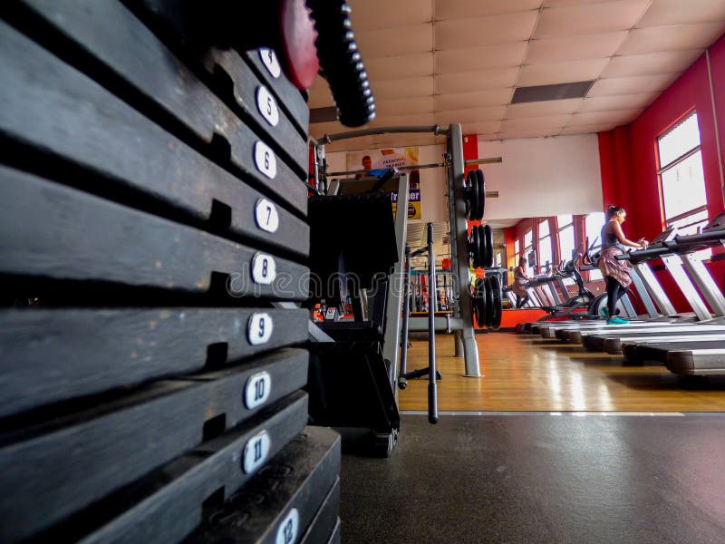 Gym Machine with Some Number in Editorial Stock Photo - Image of ring ...