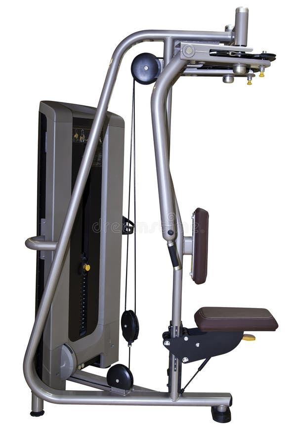 Gym Machine for Strenght Training Stock Photo - Image of healthiness ...