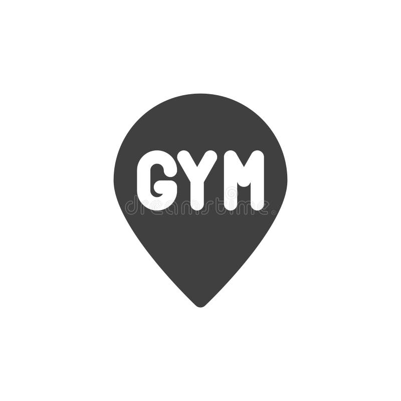 Gym Map Icon Stock Illustrations – 2,048 Gym Map Icon Stock ...