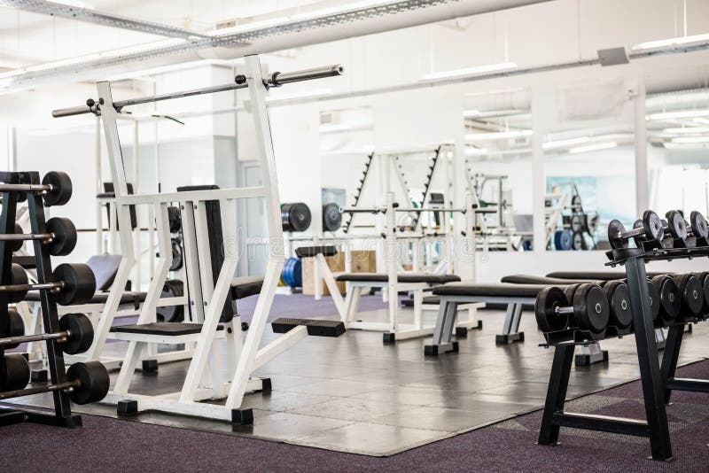 Gym with no people stock image. Image of workout, equipment - 66432491