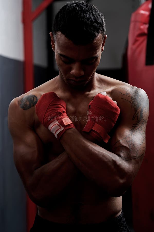 Gym portrait stock image. Image of intense, muscle, portrait - 23112111