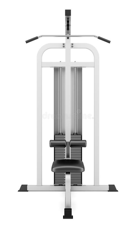 Lat Pulldown Machine, Training Apparatus For The Gym. Fitness Equipment ...