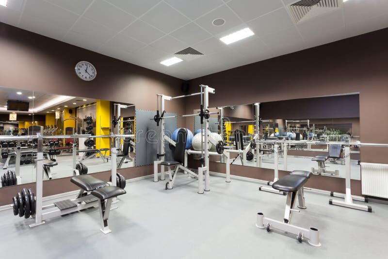 Gym stock image. Image of recreation, room, resort, indoor - 30835101