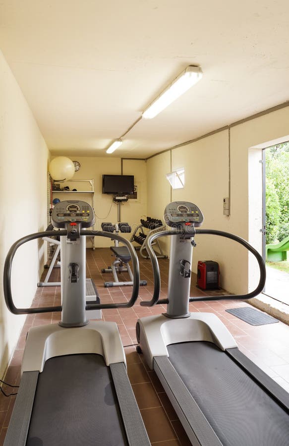 Gym with special equipment stock photo. Image of lifestyle - 44466702