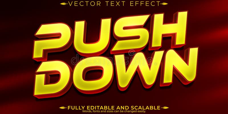 Gym Text Effect, Editable Fitness and Workout Customizable Font Style ...