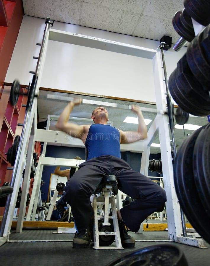 Fitness gym training stock photo. Image of lifestyle, biceps - 916430