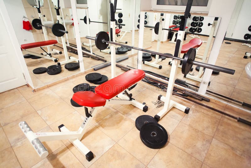 Gym training machines stock image. Image of diverse, fitness - 26631815