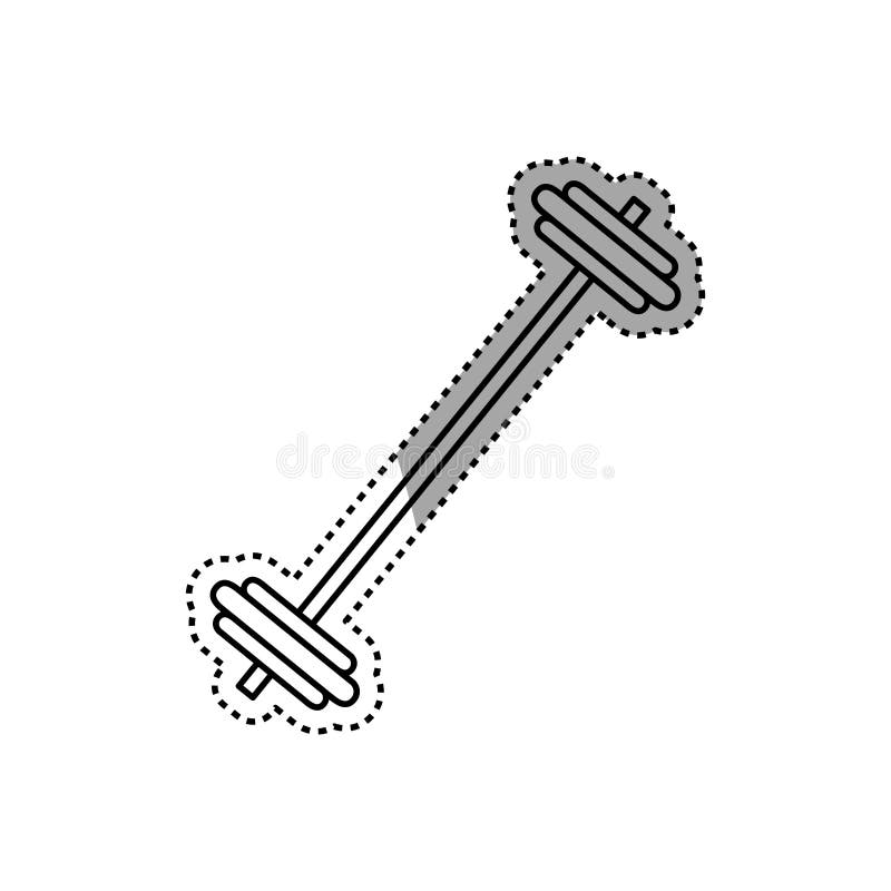 Gym weights equipment stock illustration. Illustration of aerobics ...