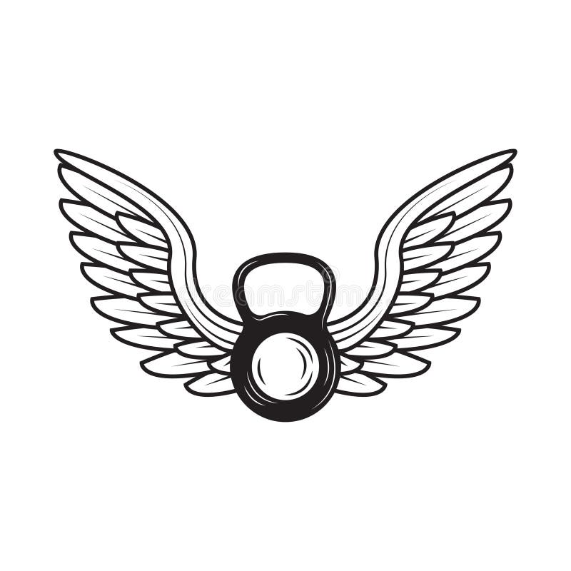 Gym workout emblem stock vector. Illustration of isolation - 357588565