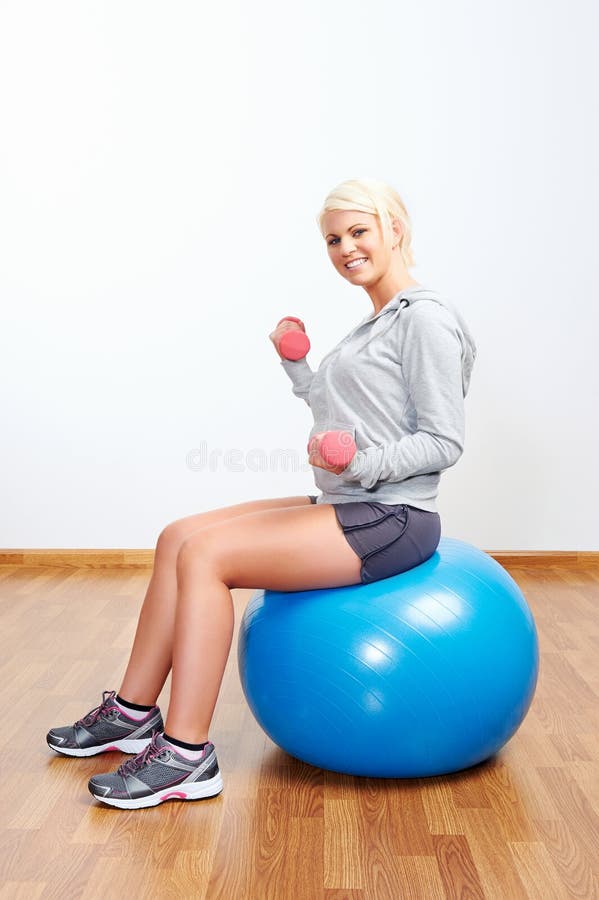 Gym workout stock photo. Image of girl, full, beauty - 32233612