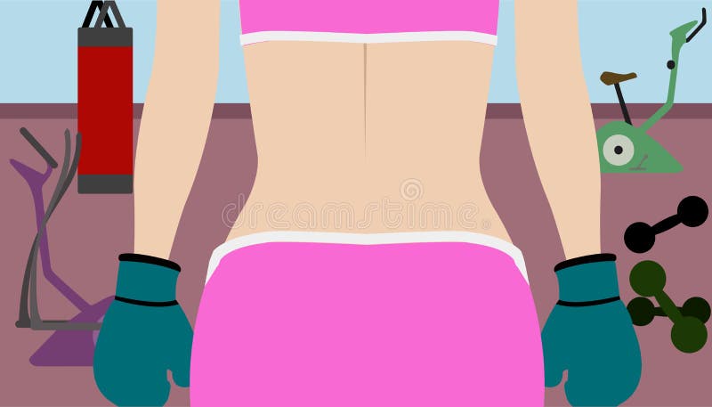 Gymnasium Stock Illustration Illustration Of Lifestyle 69025995