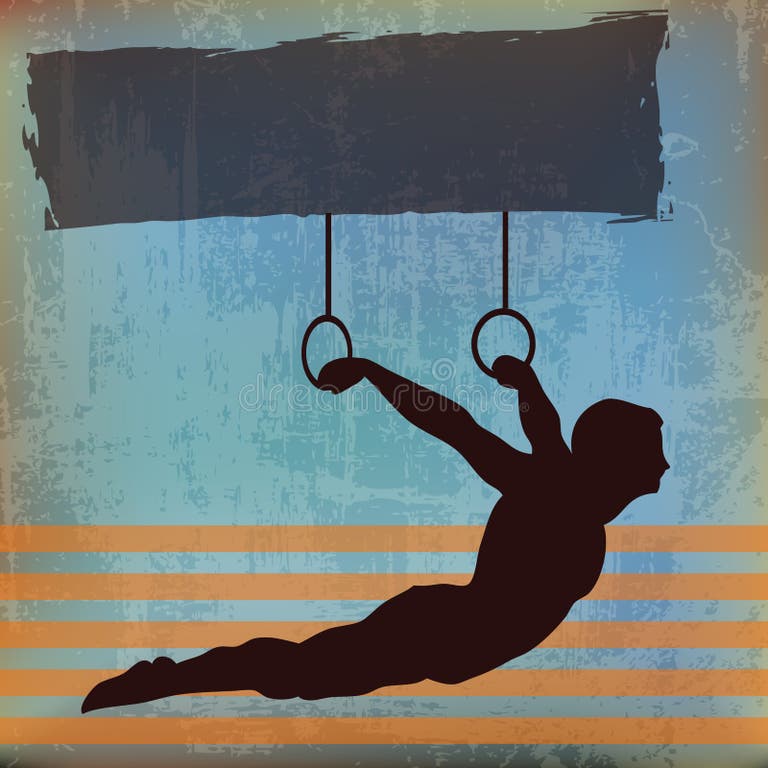 Gymnast Leap Stock Illustrations – 466 Gymnast Leap Stock Illustrations ...