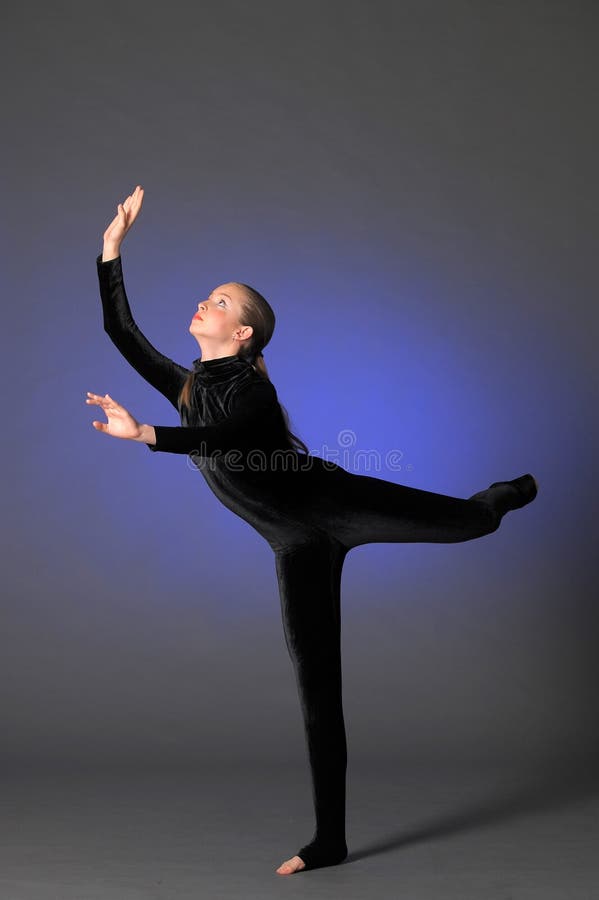 Dancer in a Y stock image. Image of warmup, grace, symmetrical - 104975