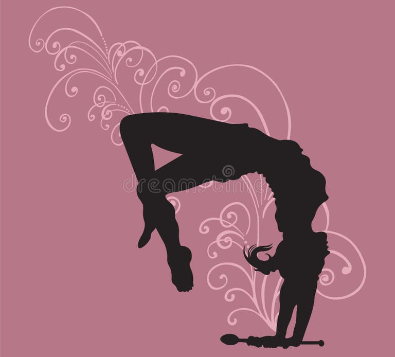 Abstract Gymnast Stock Illustrations – 1,588 Abstract Gymnast Stock ...