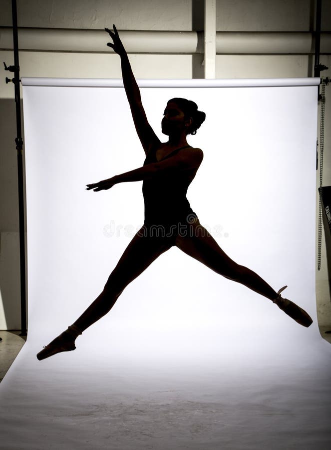 Ballet dancer and Gymnast stock image. Image of ballet - 129297563