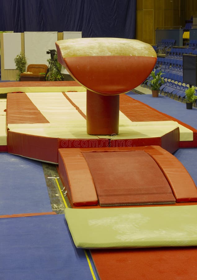 Gymnastic buck stock photo. Image of championship, closeup - 23778428