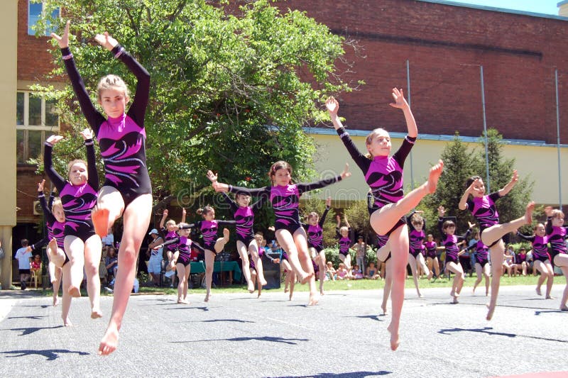 Gymnastics Event in Novi Sad Editorial Stock Image - Image of sport ...