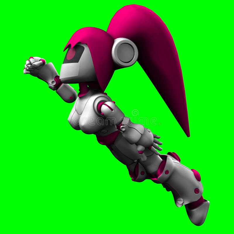 Gynoid rose 5 illustration stock. Illustration du jouet - 46084744