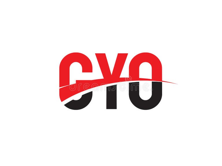 GYO Letter Initial Logo Design Vector Illustration Stock Vector ...