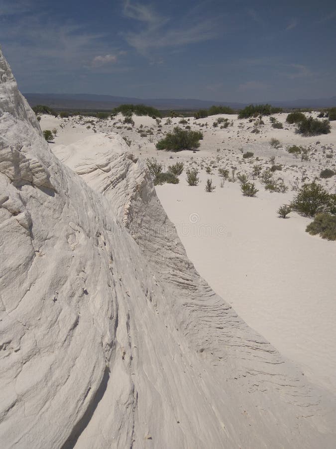 Gypsum dunes stock photo. Image of gypsum, desert, mexico - 93098958