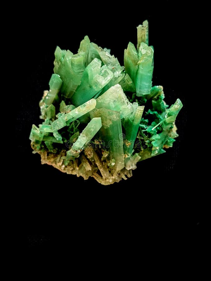 Gypsum mineral isolated stock illustration. Illustration of isolated ...