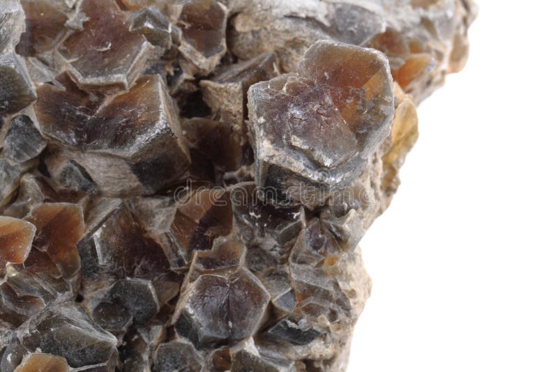 Red Gypsum Mineral Extreme Macro Close-up Stock Photo - Image of ...