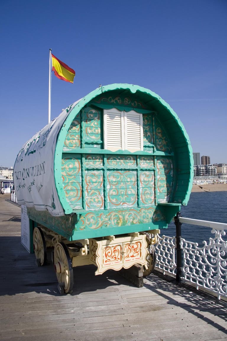 Old Traditional Gypsy Caravan Stock Photos - Free & Royalty-Free Stock ...