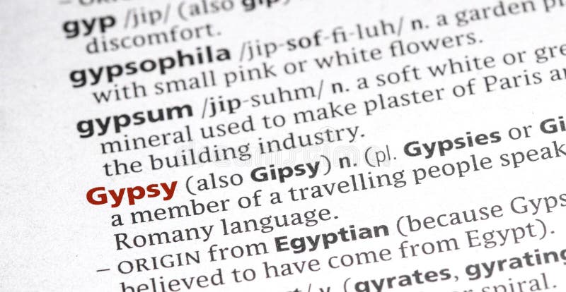 Gypsy stock image. Image of tramp, word, gypsy, close - 287471813