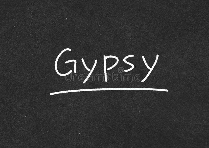 Gypsy stock image. Image of education, abstract, text - 195513131