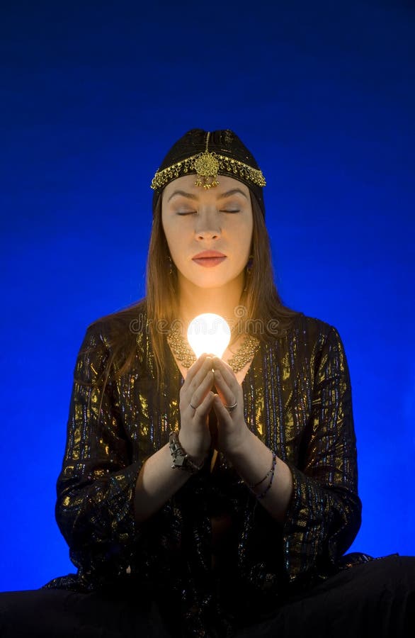 Fortune teller stock photo. Image of gypsy, attractive - 2542440