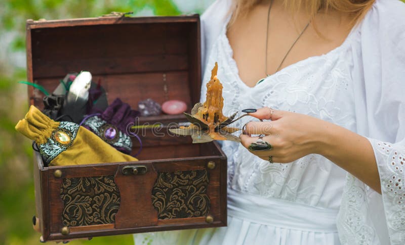 Gypsy Woman, Magic Concept and Prediction Stock Image - Image of ...