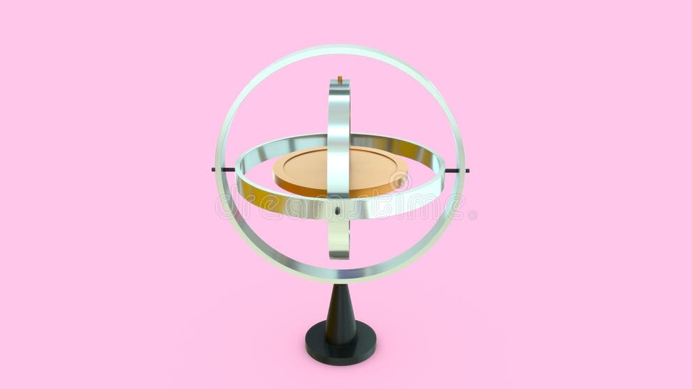 Gyroscope Device that Measures or Maintains Orientation Stock ...