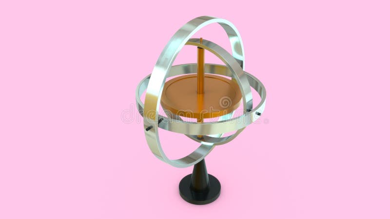 Gyroscope Device that Measures or Maintains Orientation Stock ...