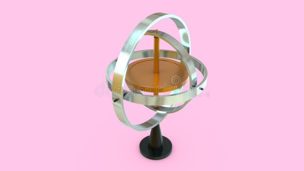 Gyroscope Device that Measures or Maintains Orientation Stock ...