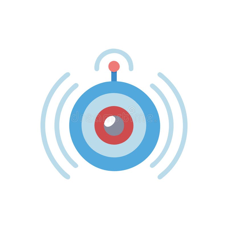 Gyroscope Sensor Icon for Motion Detection Stock Illustration ...