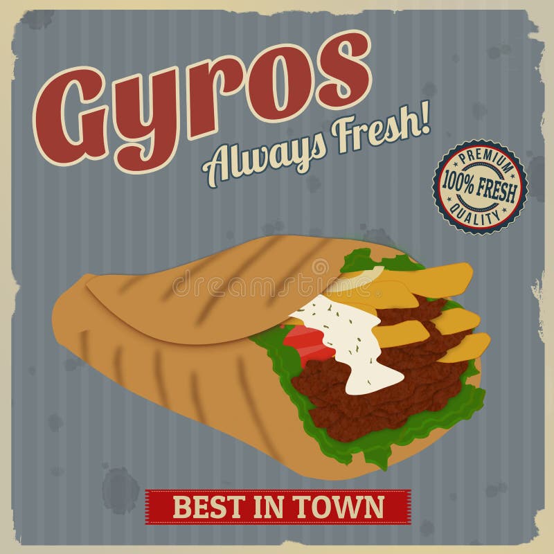 Gyros Stock Illustrationer, Vektorer, & Clipart – (2,140 Stock ...
