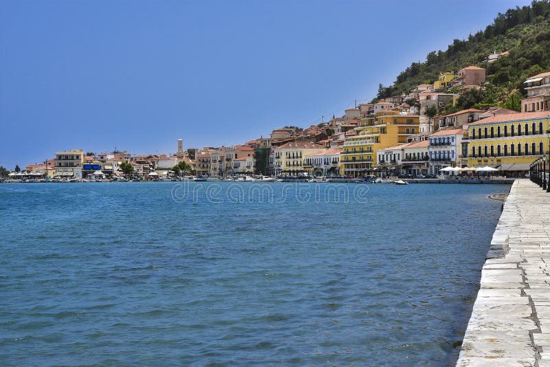 Gythion, a Beautiful Town in Greece Stock Image - Image of travel ...