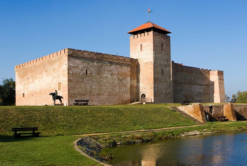Gyula castle stock image. Image of chapel, bricks, ruin - 3593939