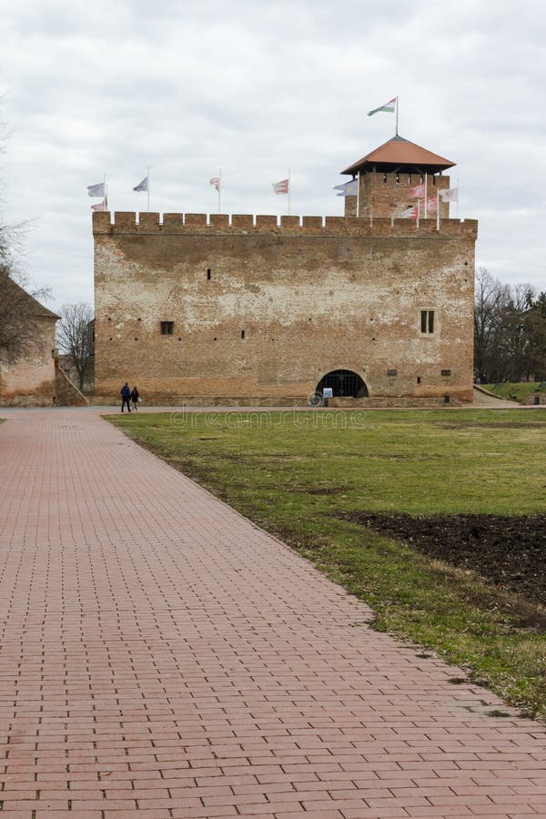 Gyula castle stock photo. Image of gothic, gyula, fort - 109190458