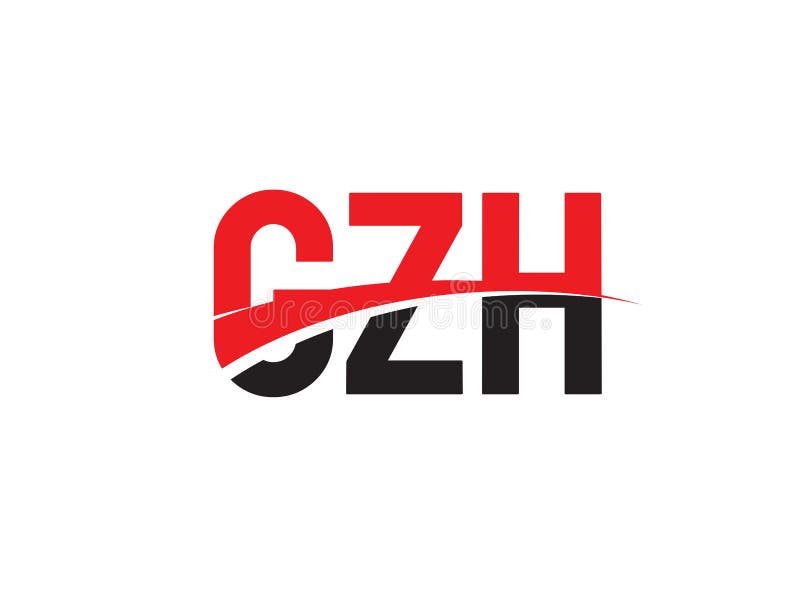 GZH Letter Initial Logo Design Vector Illustration Stock Vector ...