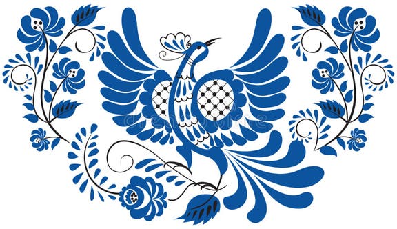 Gzhel Stock Illustrations – 3,954 Gzhel Stock Illustrations, Vectors ...