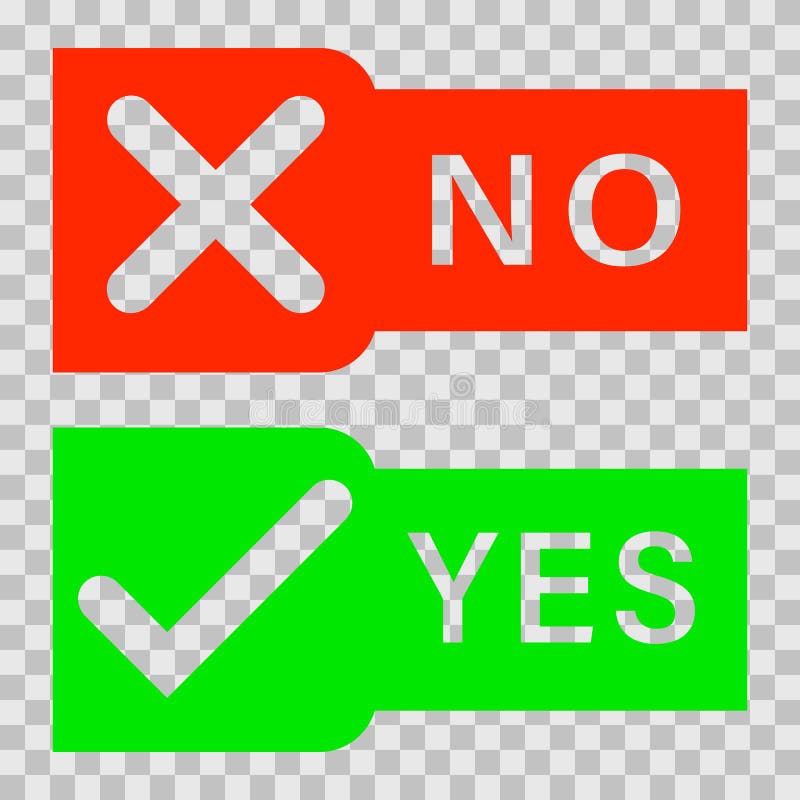 Ja Nein Stock Illustrationen, Vektors, & Klipart – (1,190 Stock ...