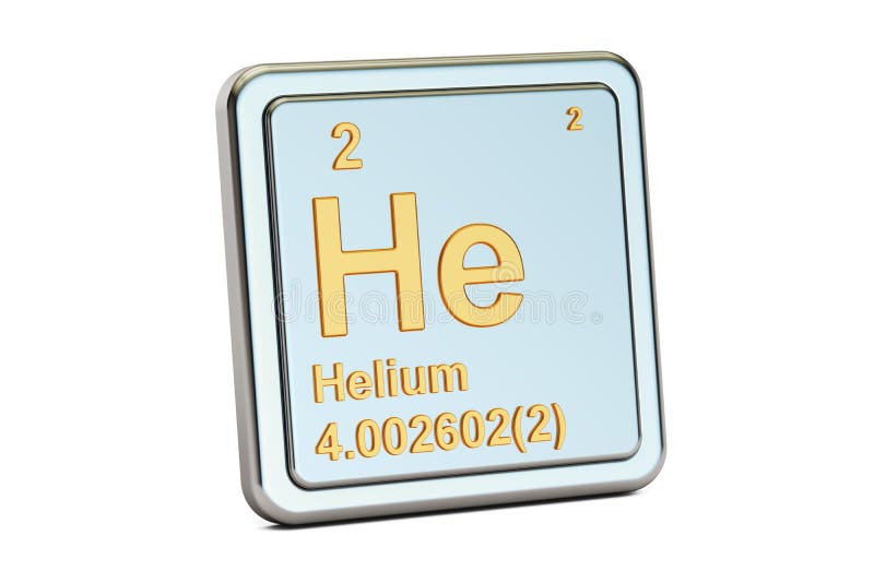átomo do hélio 3d ilustração stock. Ilustração de laço - 3733751